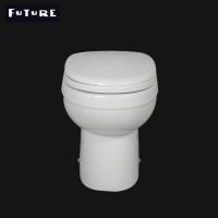 China Future Floor Standing Back To Wall Toilet Close Coupled Automatic Operation for sale