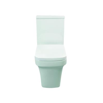 China Shape:Round Ceramic Toilets WC with Dual Flush Functionality for Commercial Use for sale