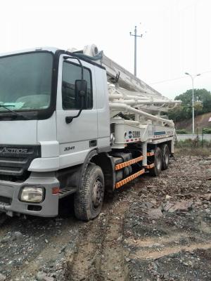 China BENZ ZOOMLION 37M Used Concrete Pump Truck for sale