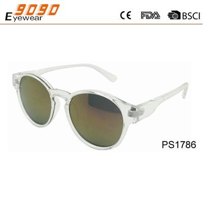 China Unisex  round  sunglasses for men and women, polarized UV 400 lens, for sale