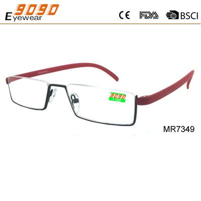 China 2017 NEW fashion style reading glasses ,made of Stainless Steel for sale