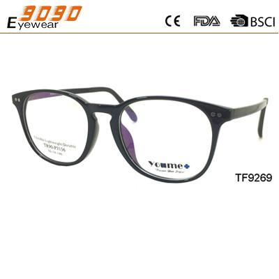 China Half Rim TR90 Optics Frames, Fashionable Design, Suitable for Women and men for sale