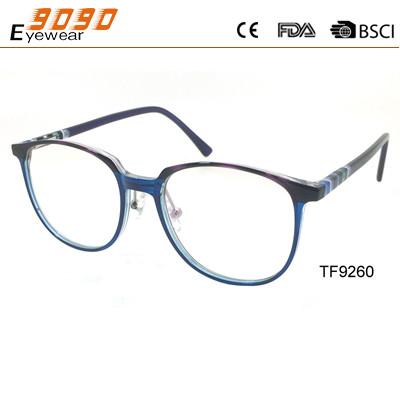 China Half Rim TR90 Optics Frames, fashionable design, suitable for women and men for sale