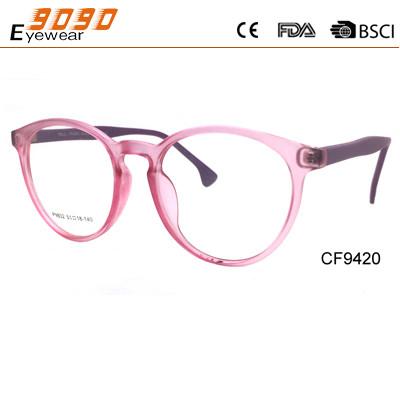China Round Optical frames,made of CP,fashionable design , suitable for women for sale
