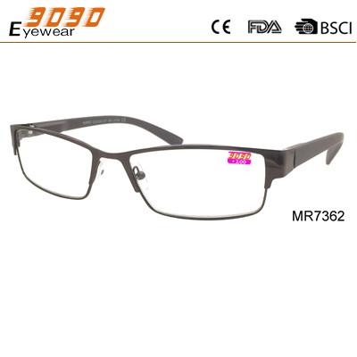 China Men and women's retro temperament fashionable metal reading glasses for sale