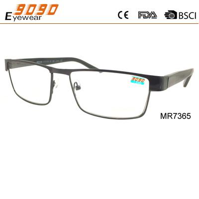 China 2017 new style fanshionable reading glasses with metal frame, Power rang : 1.00 to 4.00D for sale