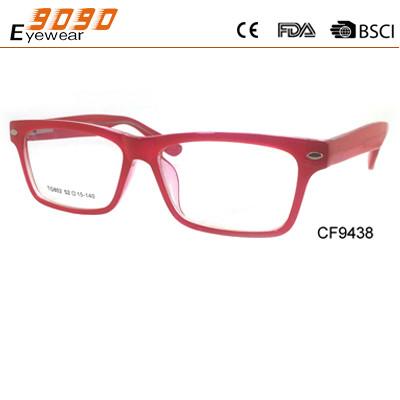 China Fashionable CP Optical Frames with red  full frames, Suitable for women for sale