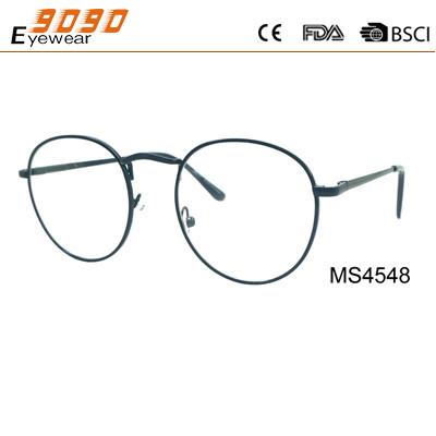 China 2017 new fashion round sunglasses with metal frame,suitable for men and women for sale