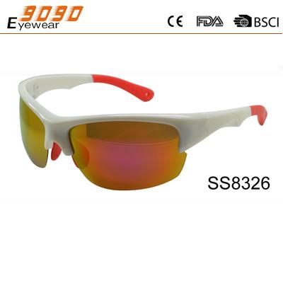 China Classic culling sports sunglasses with plastic frame ,UV 400 protection lens. for sale