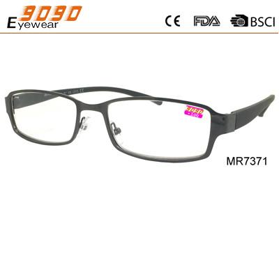 China Men and women's retro temperament fashionable metal reading glasses for sale