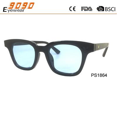 China Unisex plastic sunglasses, special retro designer stylish, UV400 lens for sale
