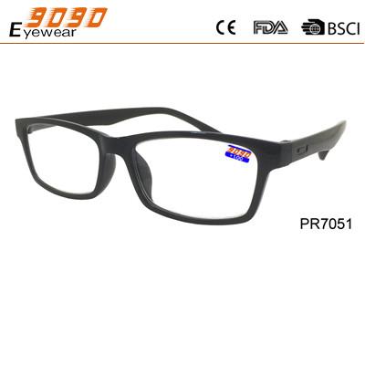 China Retro fashionable reading glasses ,made of PC frame ,Power rang : 1.00 to 4.00D for sale
