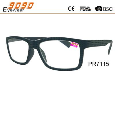 China Classic culling reading glasses with PC frame, suitable for men and women for sale
