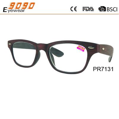 China 2017 new design reading glasses ,made of PC frame,suitable for women and men for sale