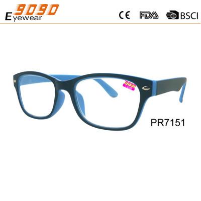 China 2017 new style reading glasses ,made of PC frame ,suitable for men for sale