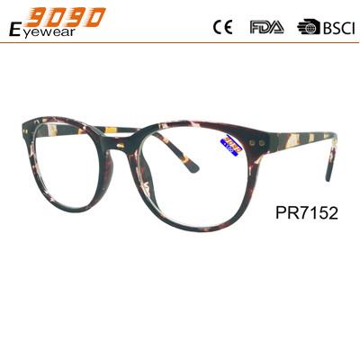 China 2017 new style reading glasses ,made of PC frame ,suitable for men and women for sale