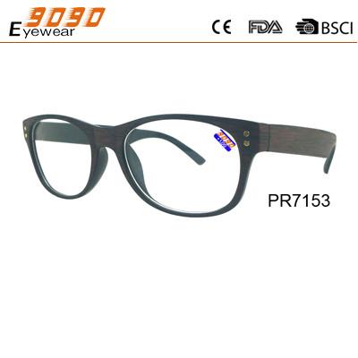 China 2017 new design reading glasses ,made of PC frame,suitable for women and men for sale