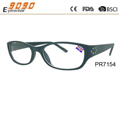 China Classic culling reading glasses with PC frame, suitable for men and women for sale