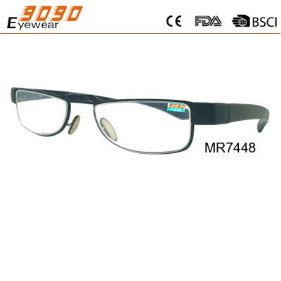 China Classic culling fashion metal reading glasses , Power rang : 1.00 to 4.00D. for sale