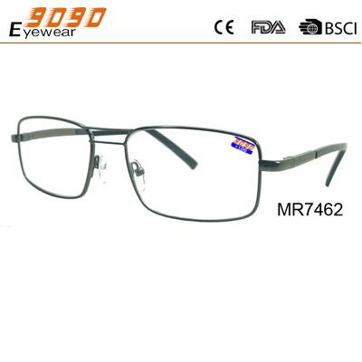 China Hot selling reading glasses with metal frame ,suitable for men and women for sale