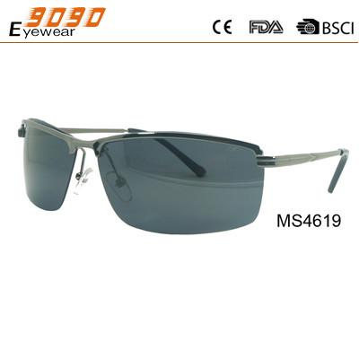 China 2017 hot sale style sunglasses with metal frame ,suitable for men and women for sale