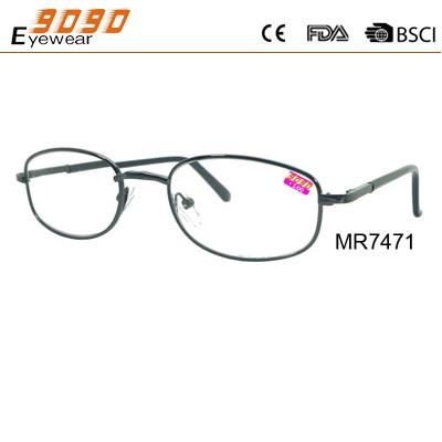 China Hot selling reading glasses with metal frame Power rang : 1.00 to 4.00D for sale
