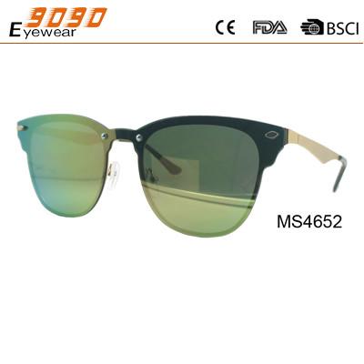 China Classic culling fashion sunglasses with metal frame, UV 400 Protection Lens for sale