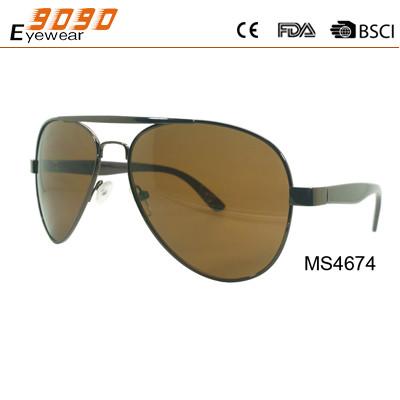 China Classic culling fashion metal sunglasses ,UV 400 Protection Lens,suitable for men and women for sale