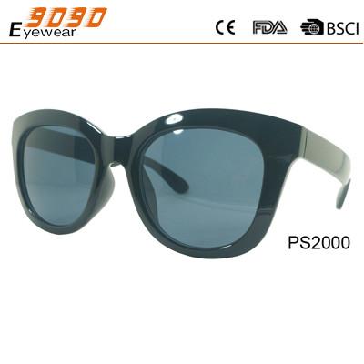 China Newest Style 2017 Men's plastic Fashionable Sunglasses ,UV 400 Protection Lens for sale