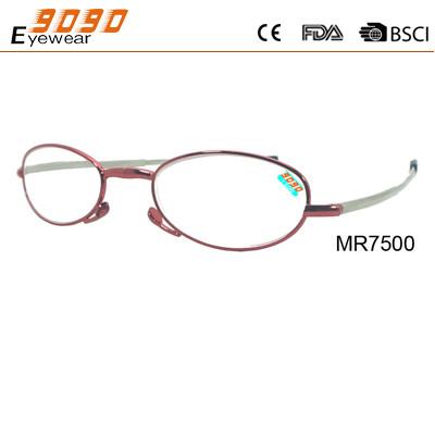 China reading glasses with metal frame, hot fashionable style,suitable for women for sale