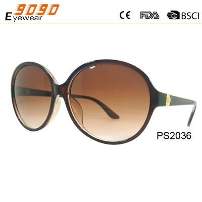 China Classic culling sunglasses, made of plastic frame , UV 400 protection lens for sale