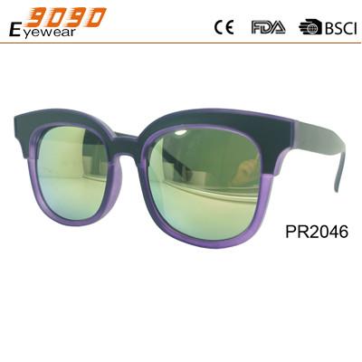 China Classic culling sunglasses, made of plastic frame , UV 400 protection lens for sale