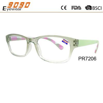 China New arrival and hot sale of plastic reading glasses, suitable for  women for sale