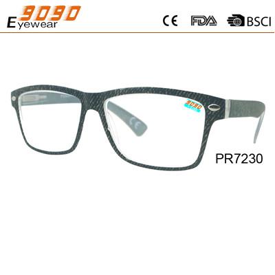 China Fashionable unisxe reading glasses, made of plastic, Power rang : 1.00 to 4.00D for sale