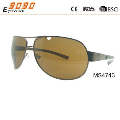 China Classic culling fashion metal sunglasses ,UV 400 Protection Lens,suitable for men and women for sale