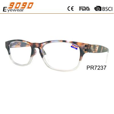 China Classic culling fashion reading glasses with plastic frame ,suitable for women and men for sale