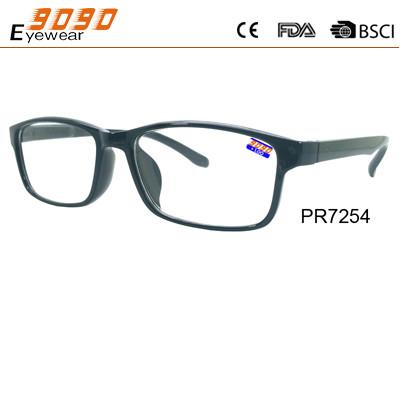 China 2017 new design reading glasses ,made of PC frame,suitable for women and men for sale