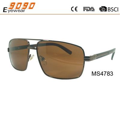 China Retro fashionable sunglasses ,made of metal frame ,suitable for men and women for sale