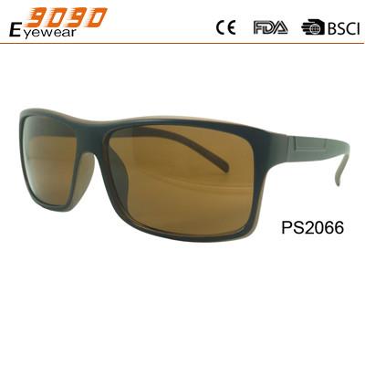China Newest Style 2017 Men's plastic Fashionable Sunglasses ,UV 400 Protection Lens for sale