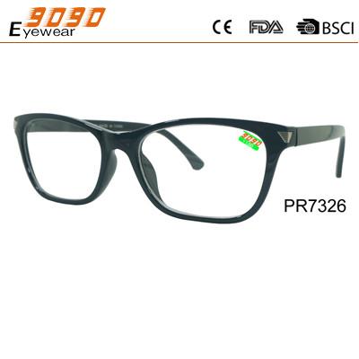 China Vidrios de lectura de moda, rango de potencia +1,0 a +4,00, hecho de bastidor plástico en venta