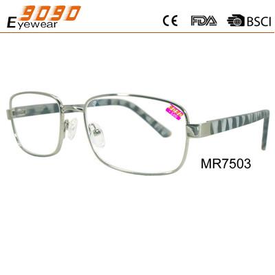 China Vidrios de lectura del diseño de la moda con el acero inoxidable, conveniente unisex para los hombres y las mujeres en venta