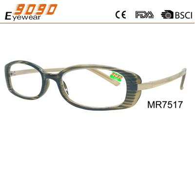China Vidrios de lectura del diseño de la moda con el acero inoxidable, conveniente unisex para los hombres y las mujeres en venta