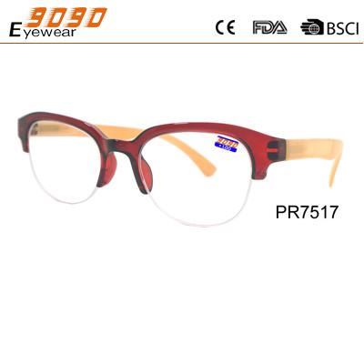 China Los vidrios de lectura de moda de la señora, hechos del plástico, poder sonaron: 1,00 a 4.00D en venta