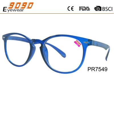 China Vidrios de lectura de moda, rango de potencia +1,0 a +4,00, hecho de bastidor plástico en venta