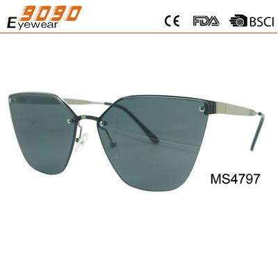 China gafas de sol unisex con el marco metálico redondo, nuevo estilo de diseñador de moda, lente UV400 en venta