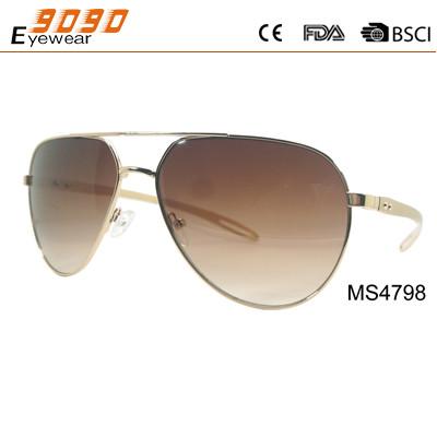 China Nueva llegada y venta caliente de las gafas de sol del metal, lente ULTRAVIOLETA de 400 protecciones en venta