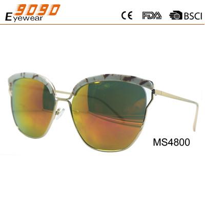China Gafas de sol de moda del temperamento retro de las mujeres, lente de la protección UV400 en venta