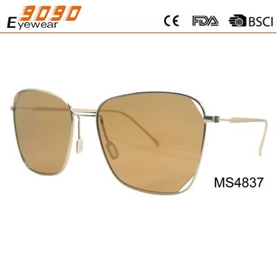 China Nueva llegada y venta caliente de las gafas de sol del metal, lente ULTRAVIOLETA de 400 protecciones en venta