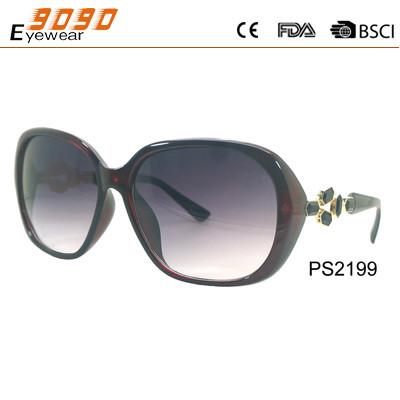 China gafas de sol de moda del temperamento retro de las mujeres, lente ULTRAVIOLETA de 400 protecciones en venta