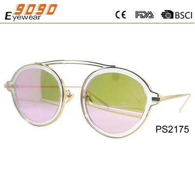 China gafas de sol de moda del temperamento retro de las mujeres, lente ULTRAVIOLETA de 400 protecciones en venta